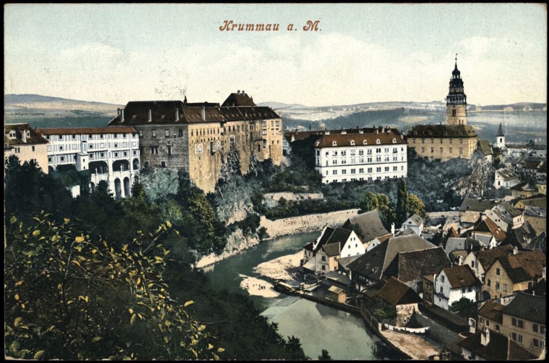 Postcards: Krummau - You Have Been Upgraded